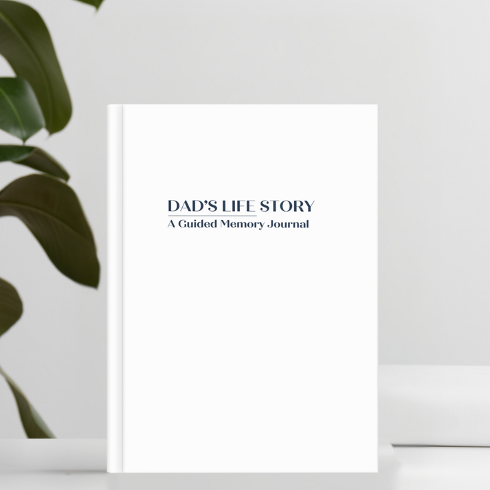 Dad’s Life Story – Guided Memory Journal for Dad – Memory Book Collective